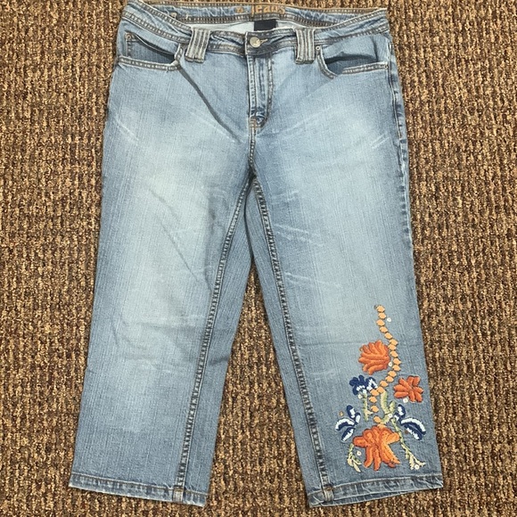 d. jeans | Jeans | Vintage D Jeans Womens Sz 2 Cropped Capri Mid Rise ...